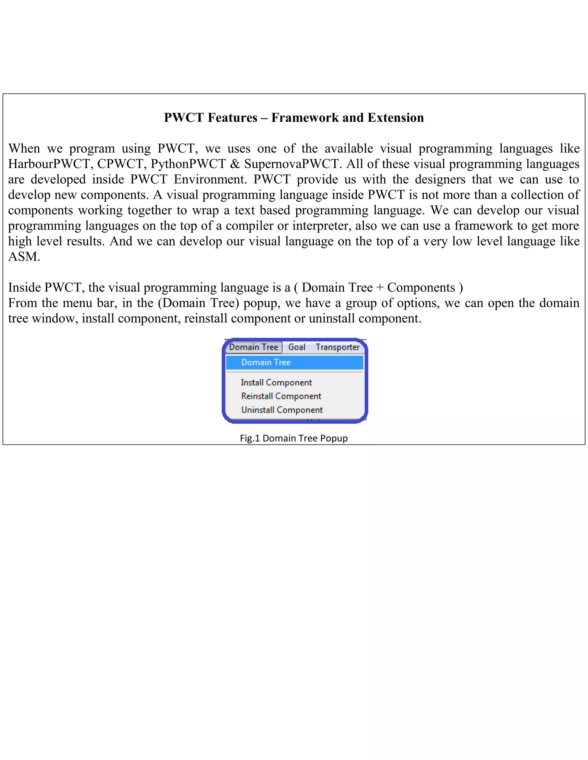 Programming Without Coding Technology (PWCT) Features - Framework & Extension | PDF