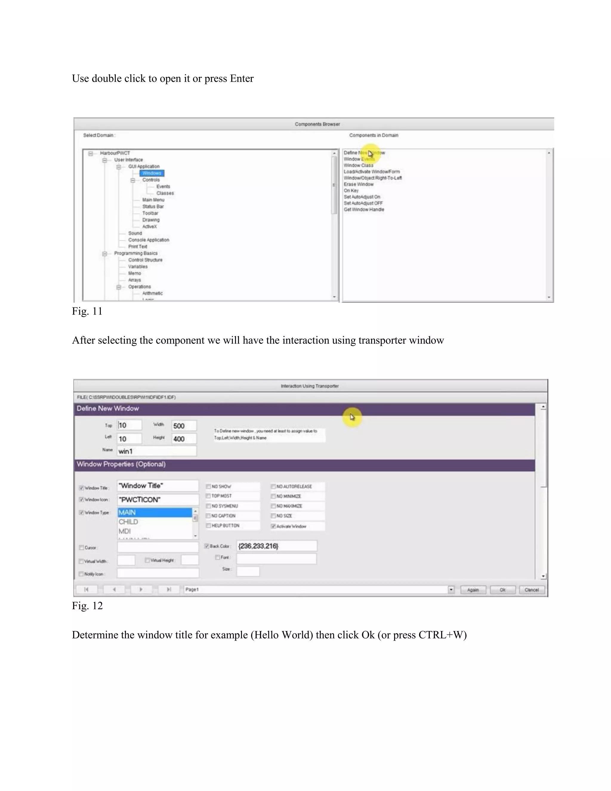 Programming Without Coding Technology (PWCT) Getting Started - Create your first Application | PDF