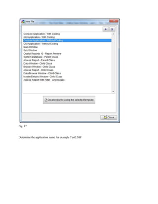 Programming Without Coding Technology (PWCT) Getting Started - Create your first Application | PDF