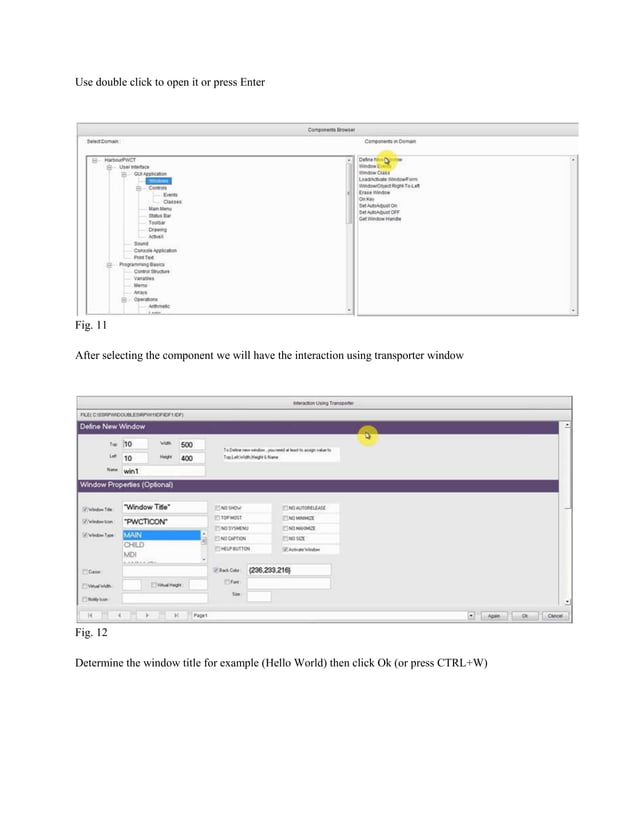 Programming Without Coding Technology (PWCT) Getting Started - Create your first Application | PDF