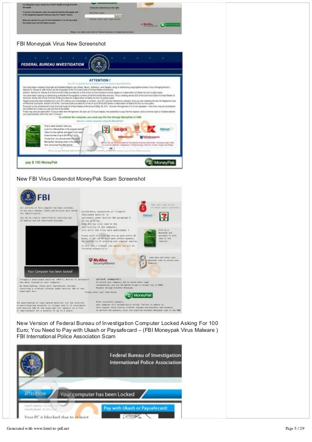FBI Virus Scam Locked Computer Screen? Remove FBI Moneypak Virus From…