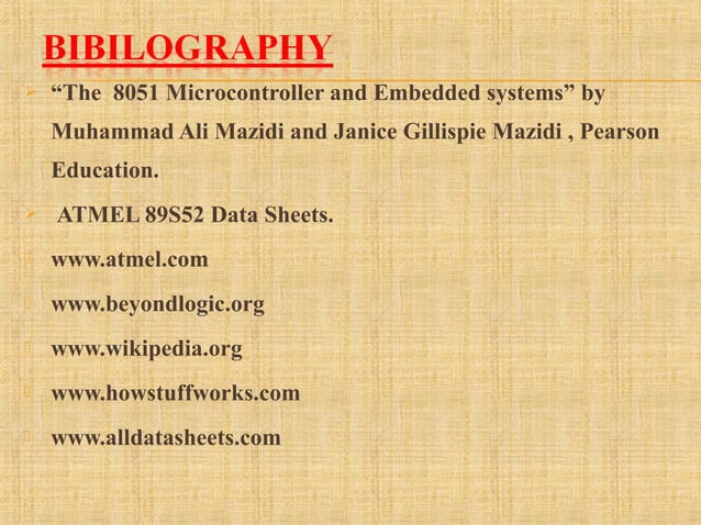 Embedded Password Based Acess Control System Using I2c Protocol Ppt Computer Peripherals