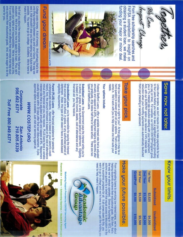 COSTEP Student Loan Brochure | PDF