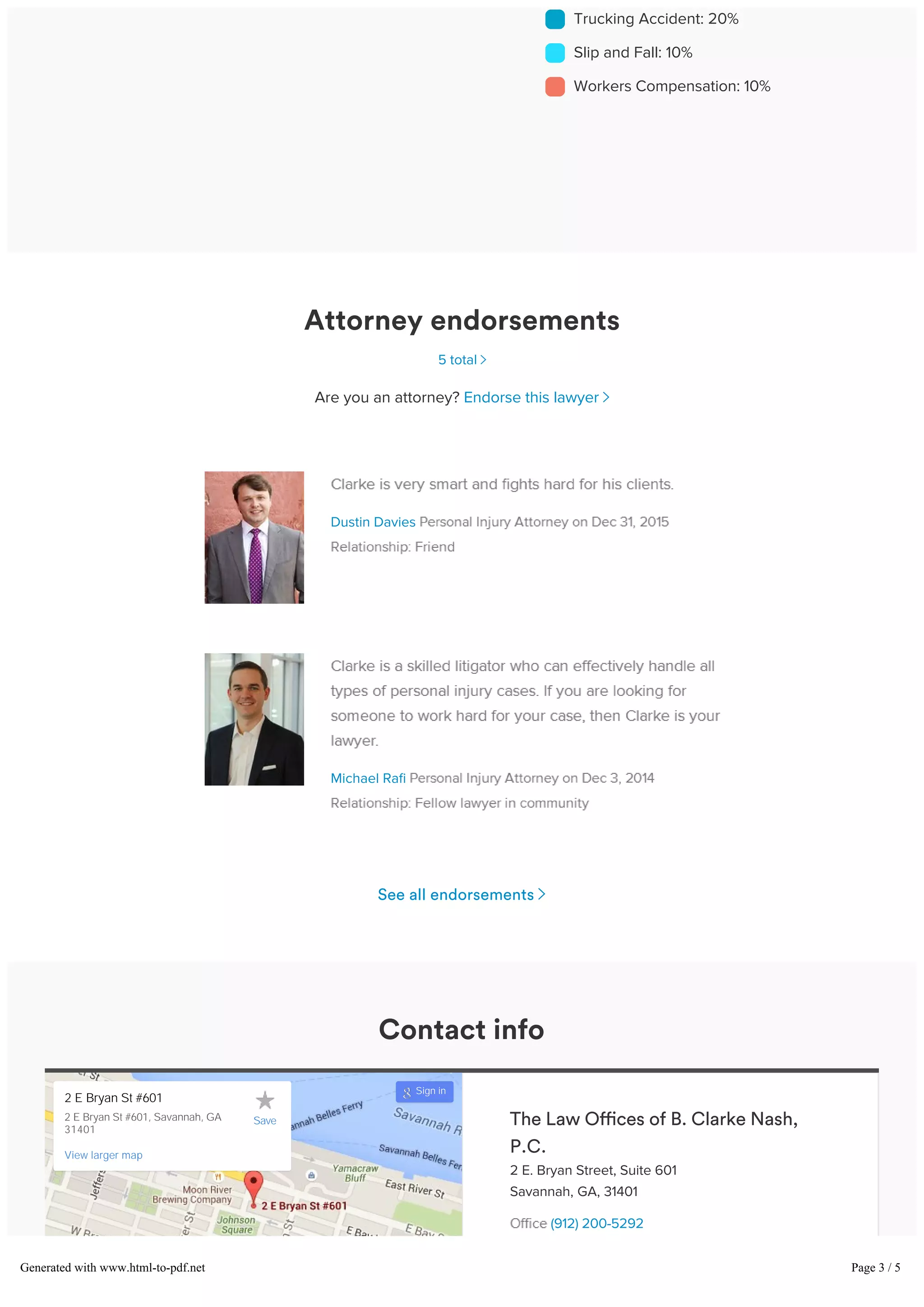 Lawyer Benjamin Nash - Savannah, GA Attorney - Avvo.com