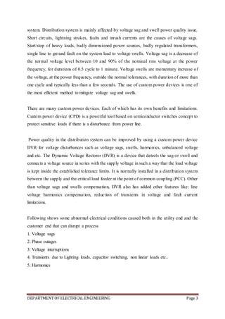 Dynamic Voltage Regulator | PDF