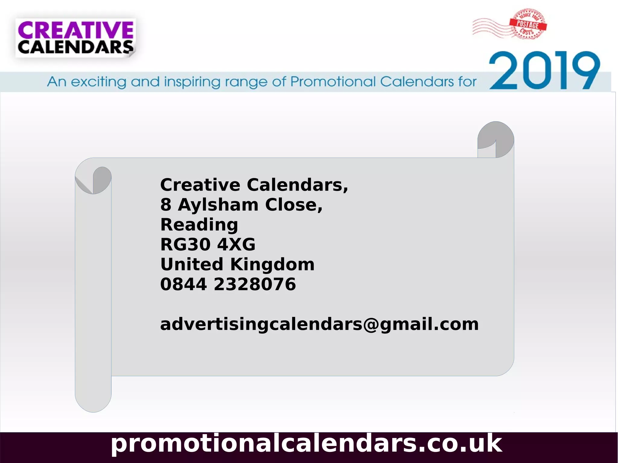 Promotional Calendars | PPT