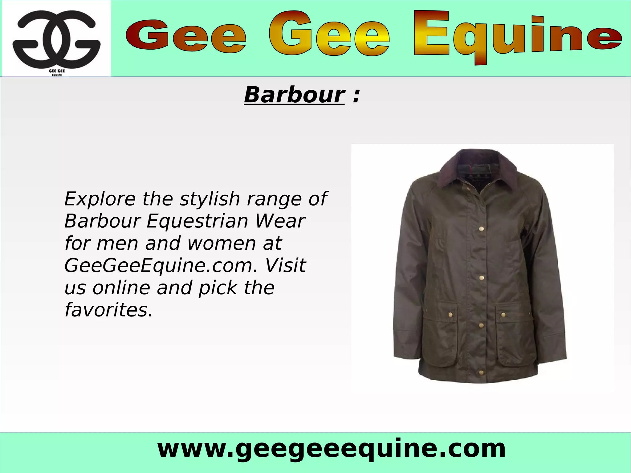 Barbour | PDF