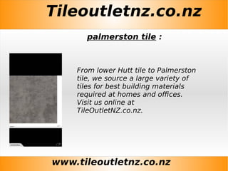 wellington tiler | PDF