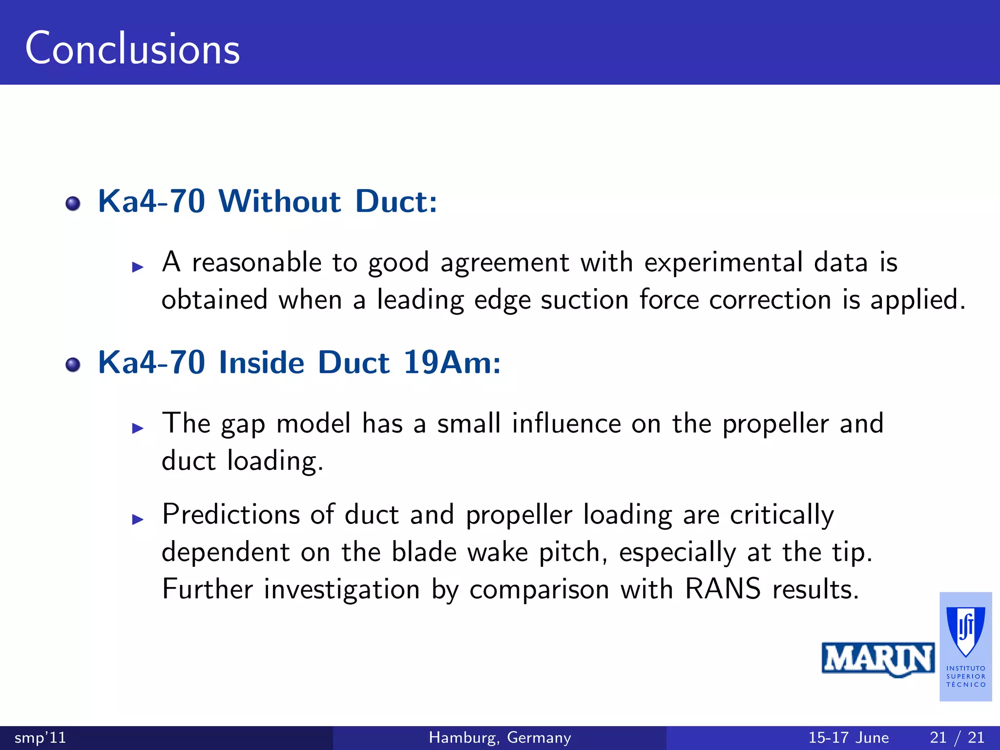 Open-Water Thrust and Torque Predictions of a Ducted Propeller System ...