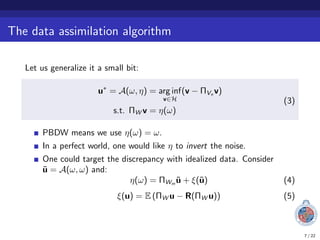 State estimation with shape variability and ROMS | PPT