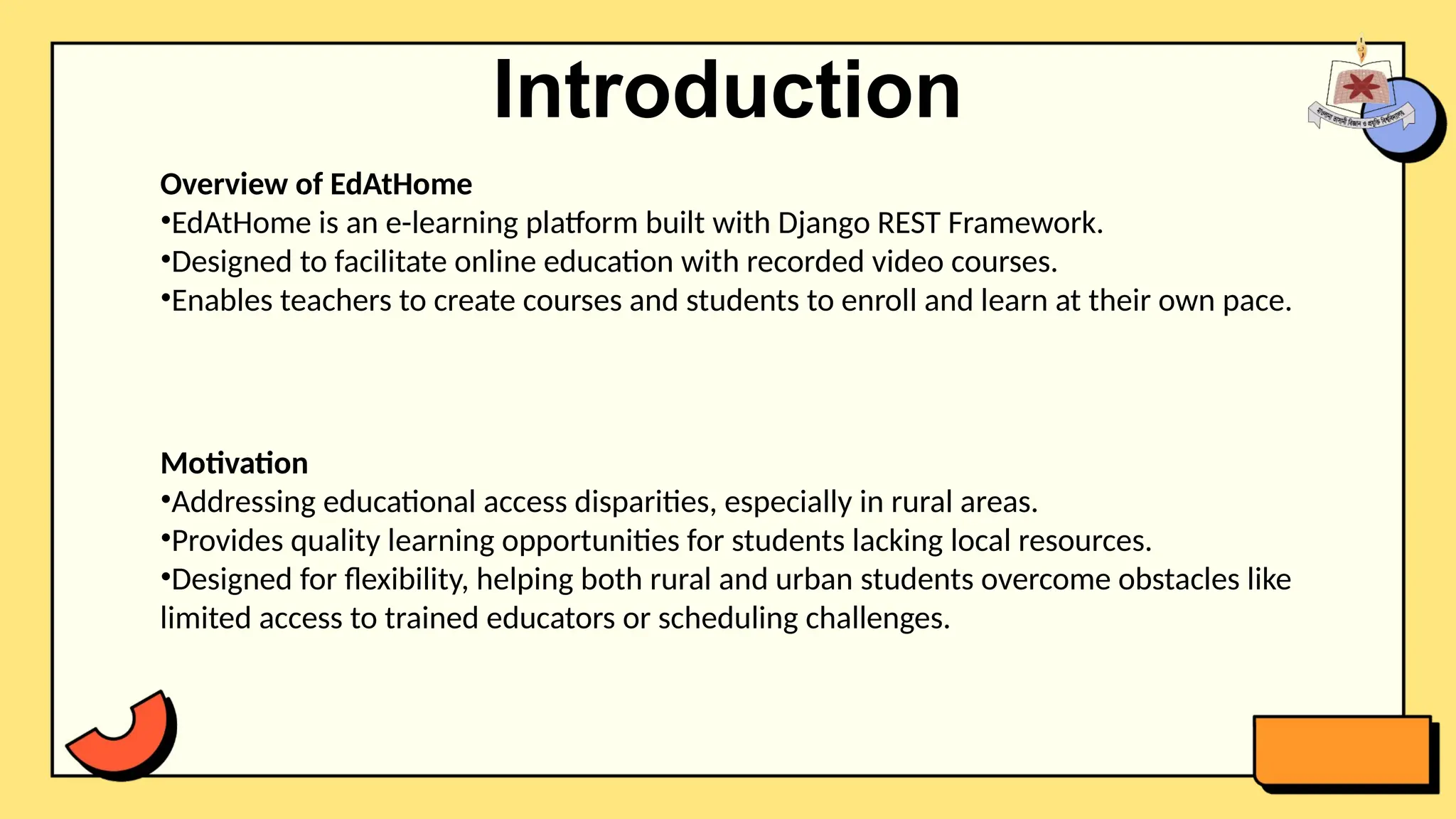 EdAthome e-learning platform software development.pptx