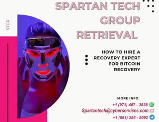 HOW TO RECOVER YOUR STOLEN BITCOIN, ETHEREUM OR OTHER CRYPTOCURRENCY WITH EXPERTS FROM SPARTAN ...