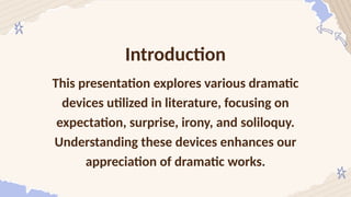 DRAMATIC DEVICES ......................... | PPTX