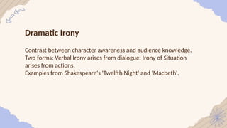 DRAMATIC DEVICES ......................... | PPTX