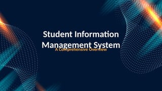 Student Information System Using Python Pptx