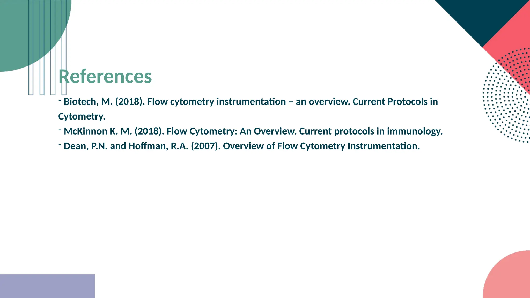 presentasi metode flow cytometry (PArt, types, aplication) | PPTX