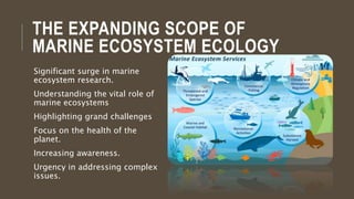 grand challenges in marine ecosystem ecology | PPTX