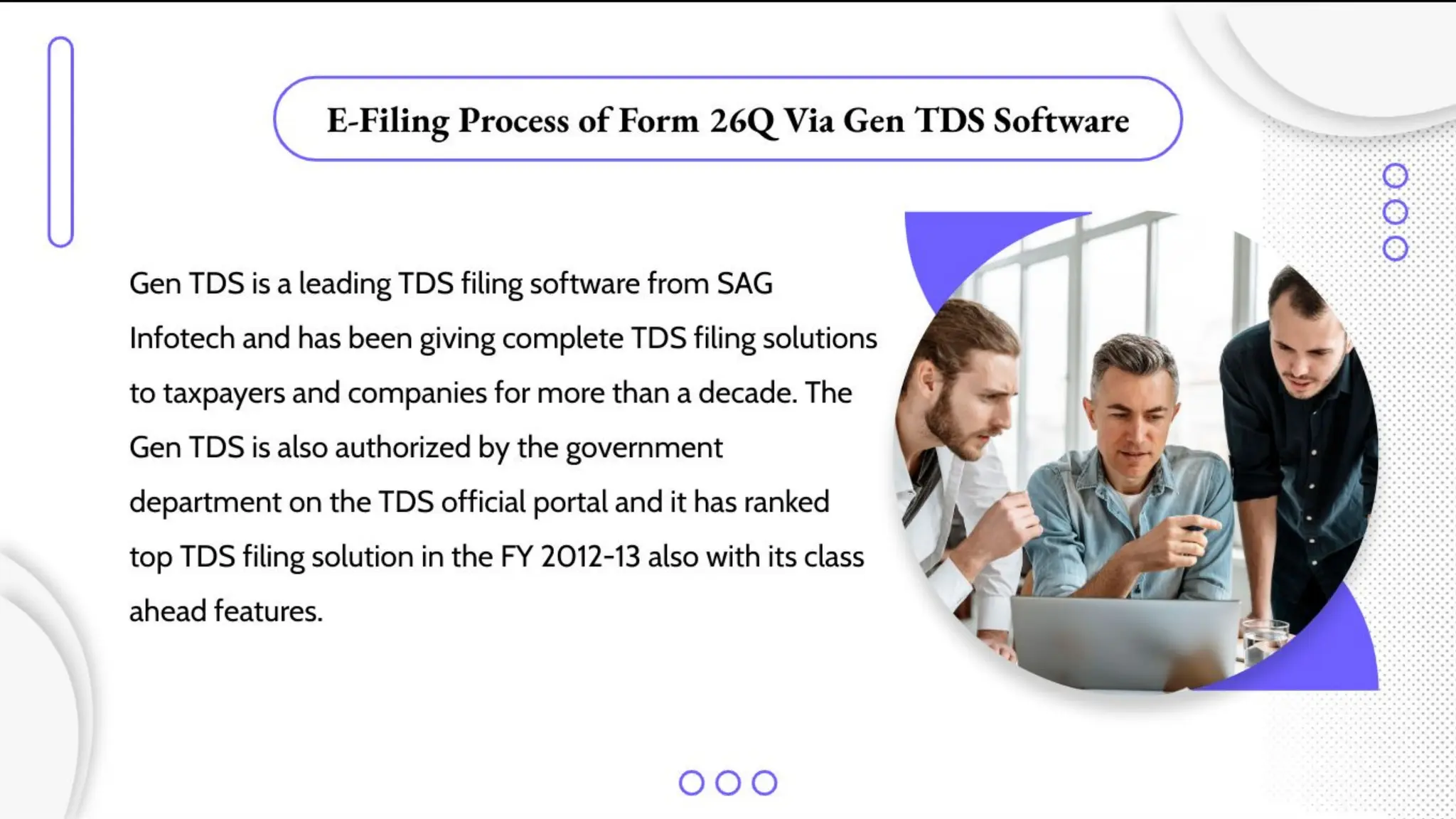Simplified Instructions for Filing Form 26Q Using Gen TDS e-Filing ...