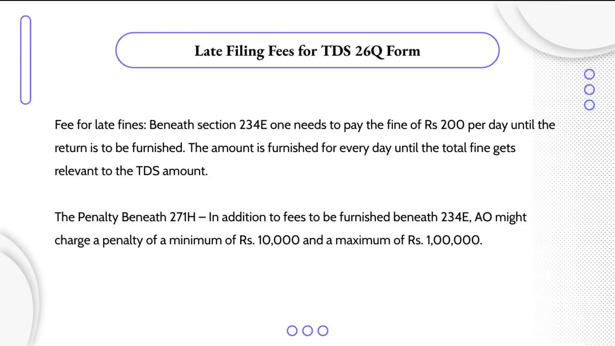 Simplified Instructions for Filing Form 26Q Using Gen TDS e-Filing ...