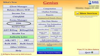 Simplified Instructions for Filing Form 26Q Using Gen TDS e-Filing Software | PDF