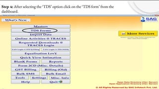 Simplified Instructions for Filing Form 26Q Using Gen TDS e-Filing ...