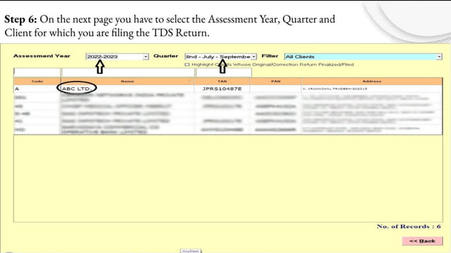 Simplified Instructions for Filing Form 26Q Using Gen TDS e-Filing Software | PDF