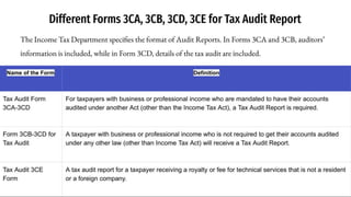 Guide for Filing Form 3CA-3CD/3CB-3CD Using Gen Bal Software | PPT