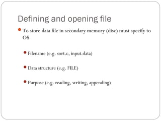 File handling-c | PPT
