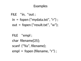 How to do file-handling - in C language | PPT