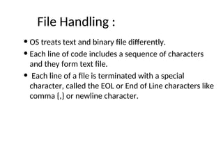 How to do file-handling - in C language | PPT