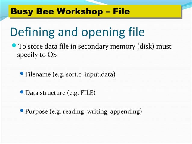 File handling-c programming language | PPT