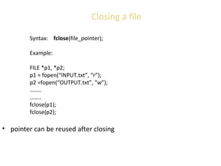 File handling-dutt | PPT