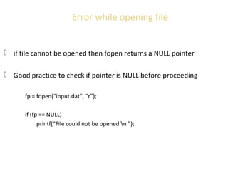 File handling-dutt | PPT
