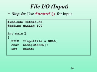 File handling in c | PPT