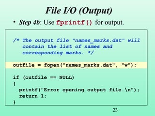 File handling in c | PPT