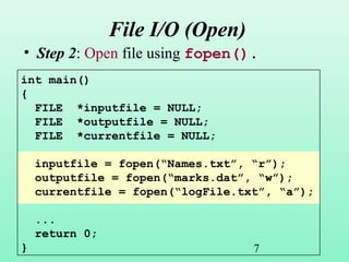 File handling in c | PPT