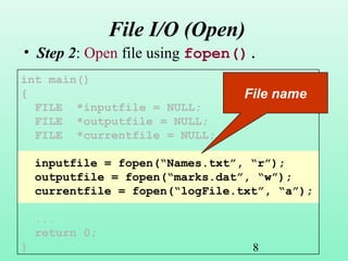 File handling in c | PPT