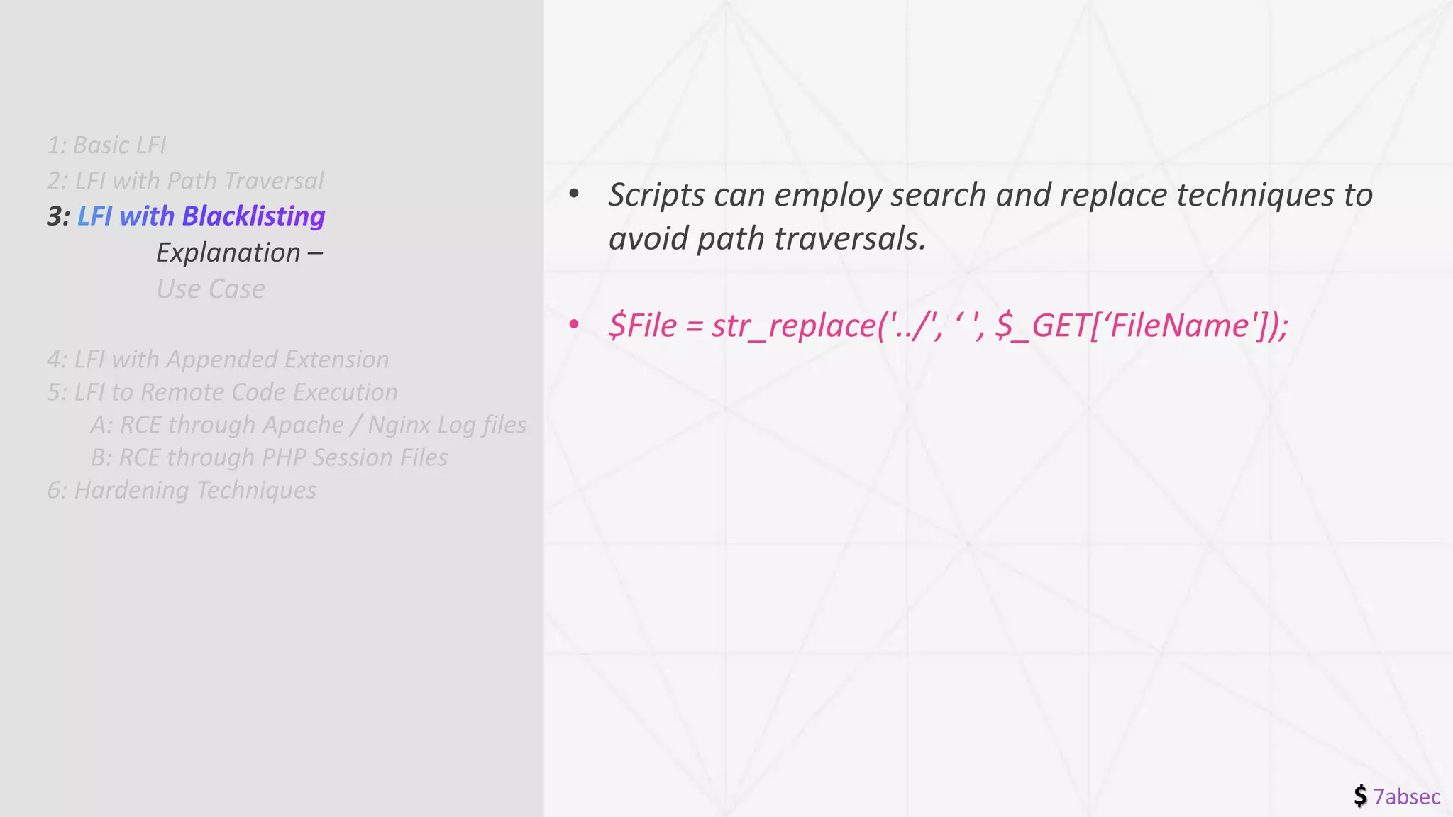 File inclusion | PPTX