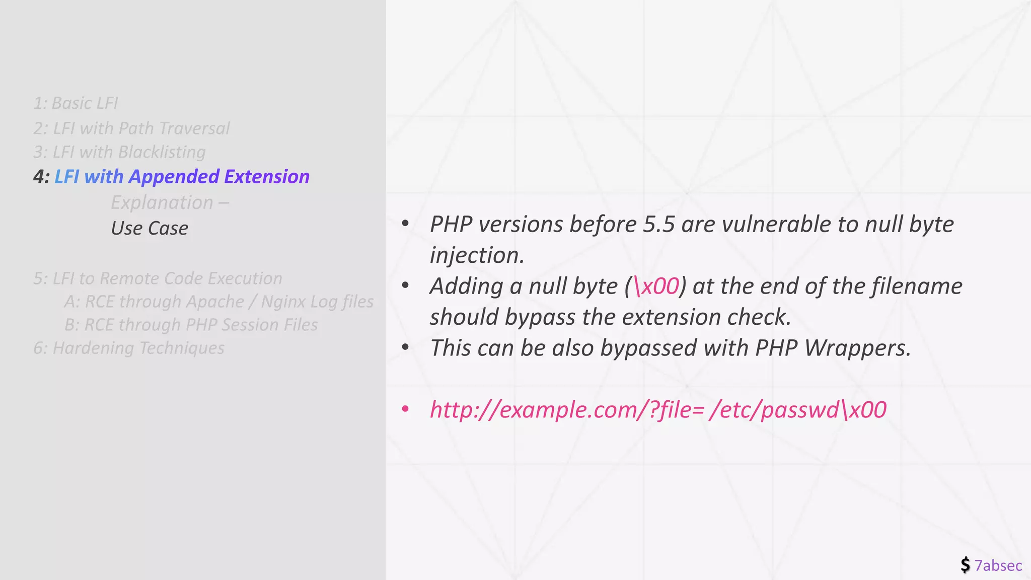 File inclusion | PPTX