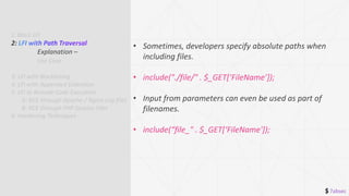File inclusion | PPTX