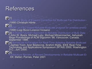FEC & File Multicast | PPT