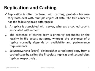 File replication | PPTX | Operating Systems | Computer Software and Applications