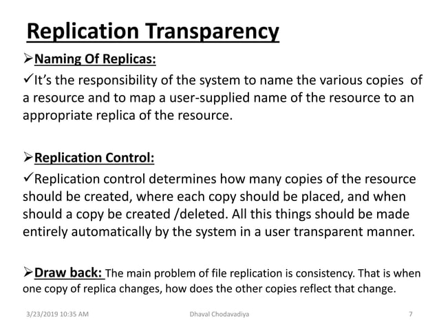 File Replication Ppt