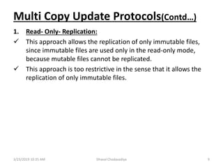 File replication | PPTX | Operating Systems | Computer Software and Applications