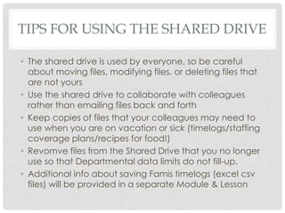 File Storage @ UVM | PPT