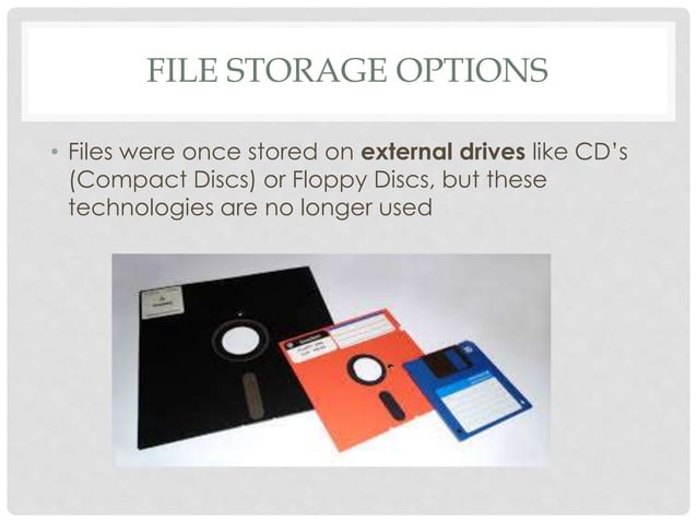 File Storage @ UVM | PPT