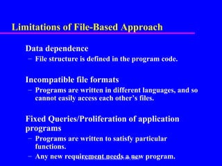 File system-and-database-chapter01-connoly | PPT