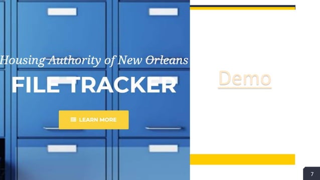 File Tracker Presentation | PPT