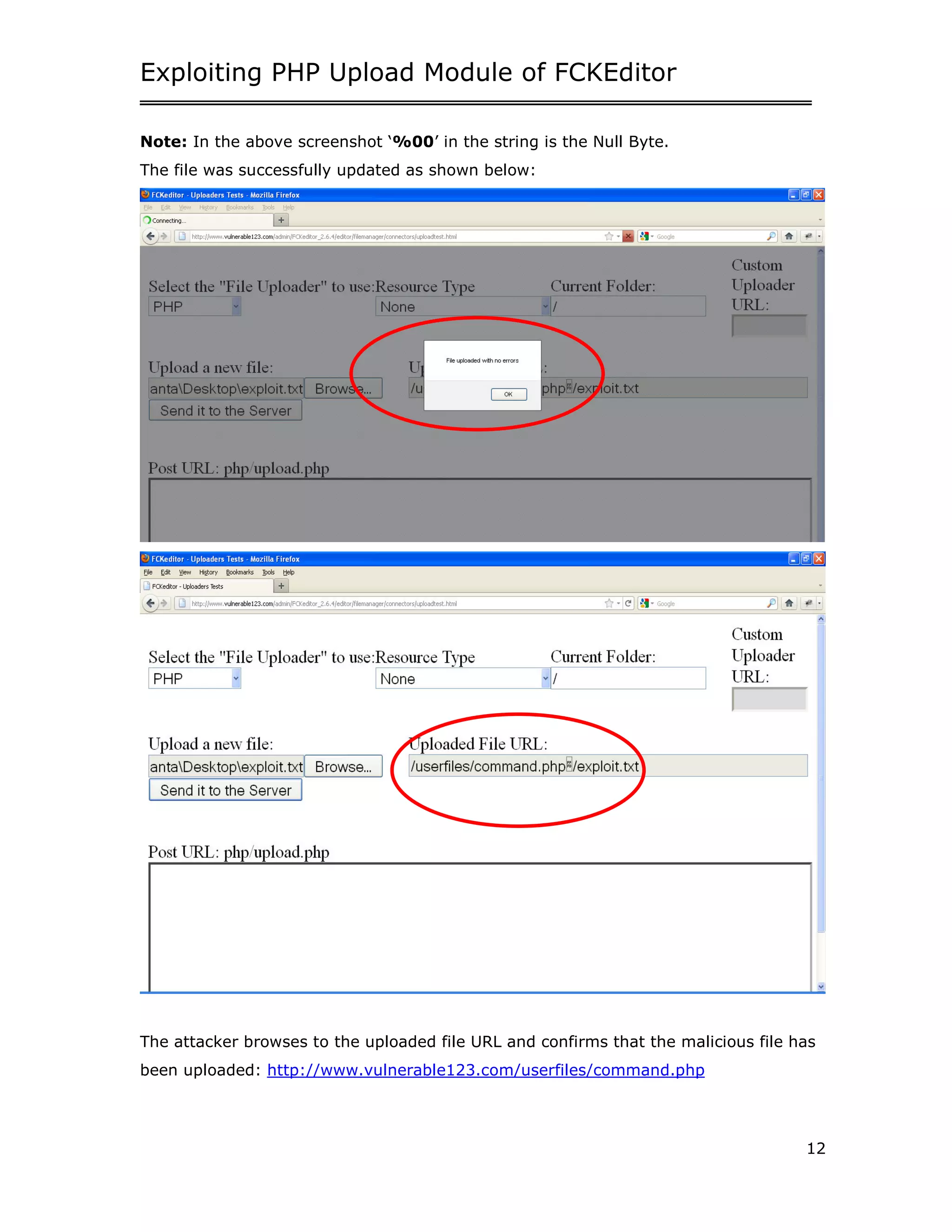File upload-vulnerability-in-fck editor | PDF