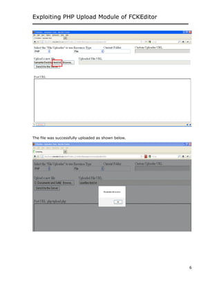 File upload-vulnerability-in-fck editor | PDF